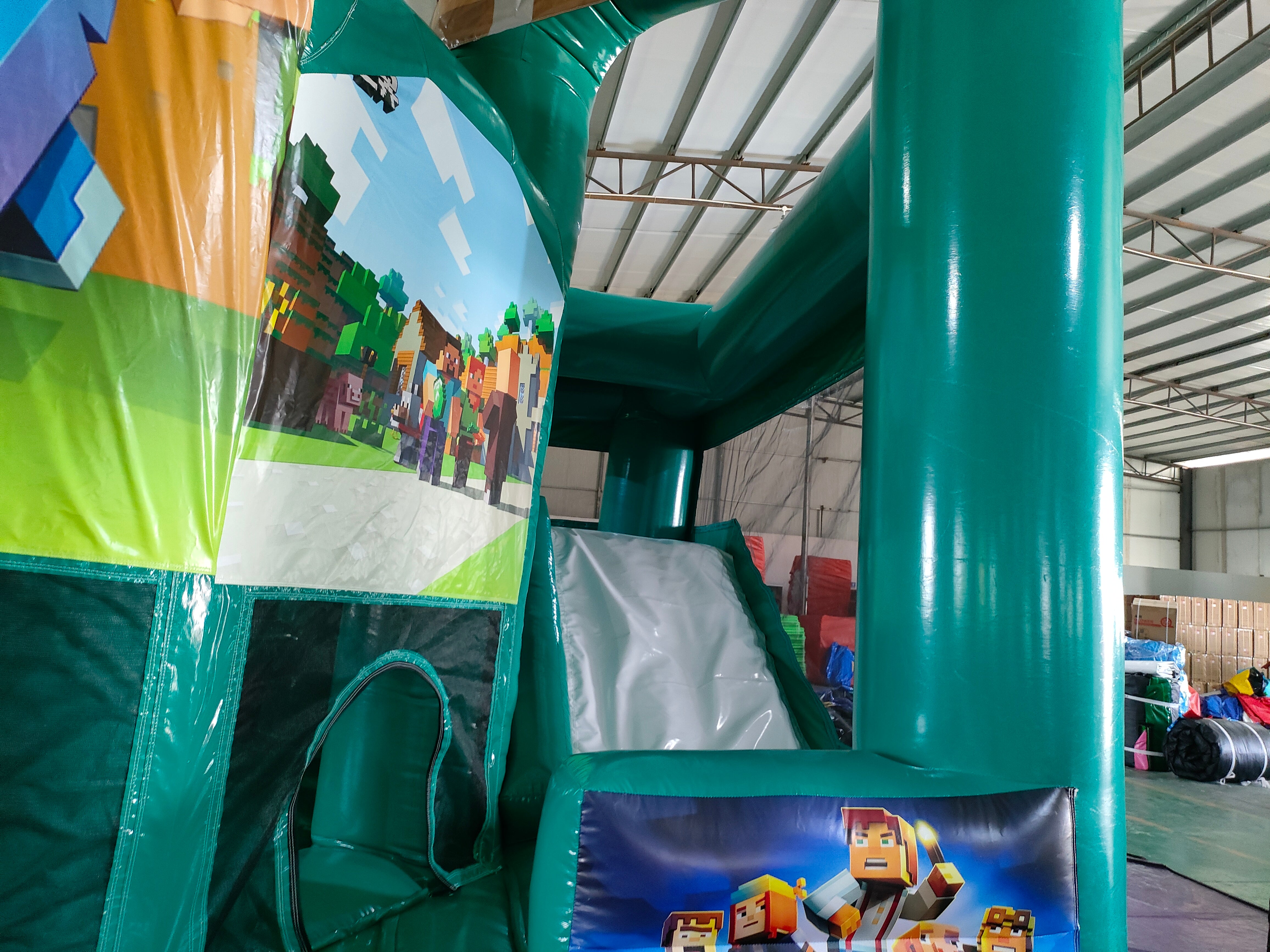 Combo Minecraft, Location Jeux Gonflables - Festi Fetes – Festi-Fêtes ...